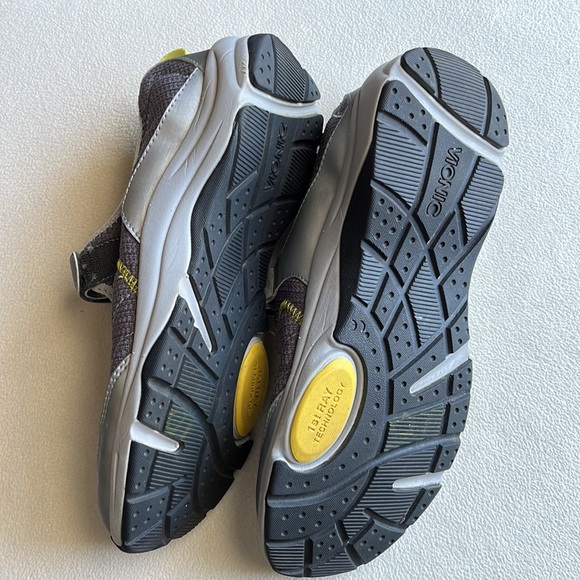 Vionic | Shoes | Vionic Gray Sporty Shoes With Velcro Strap Size 9 ...